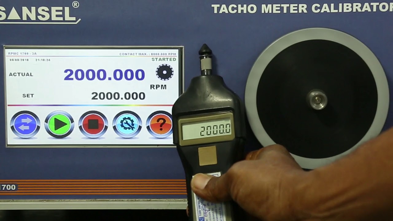 RPM calibrator | rpm calibrator manufacturers | Sansel Instruments And Controls