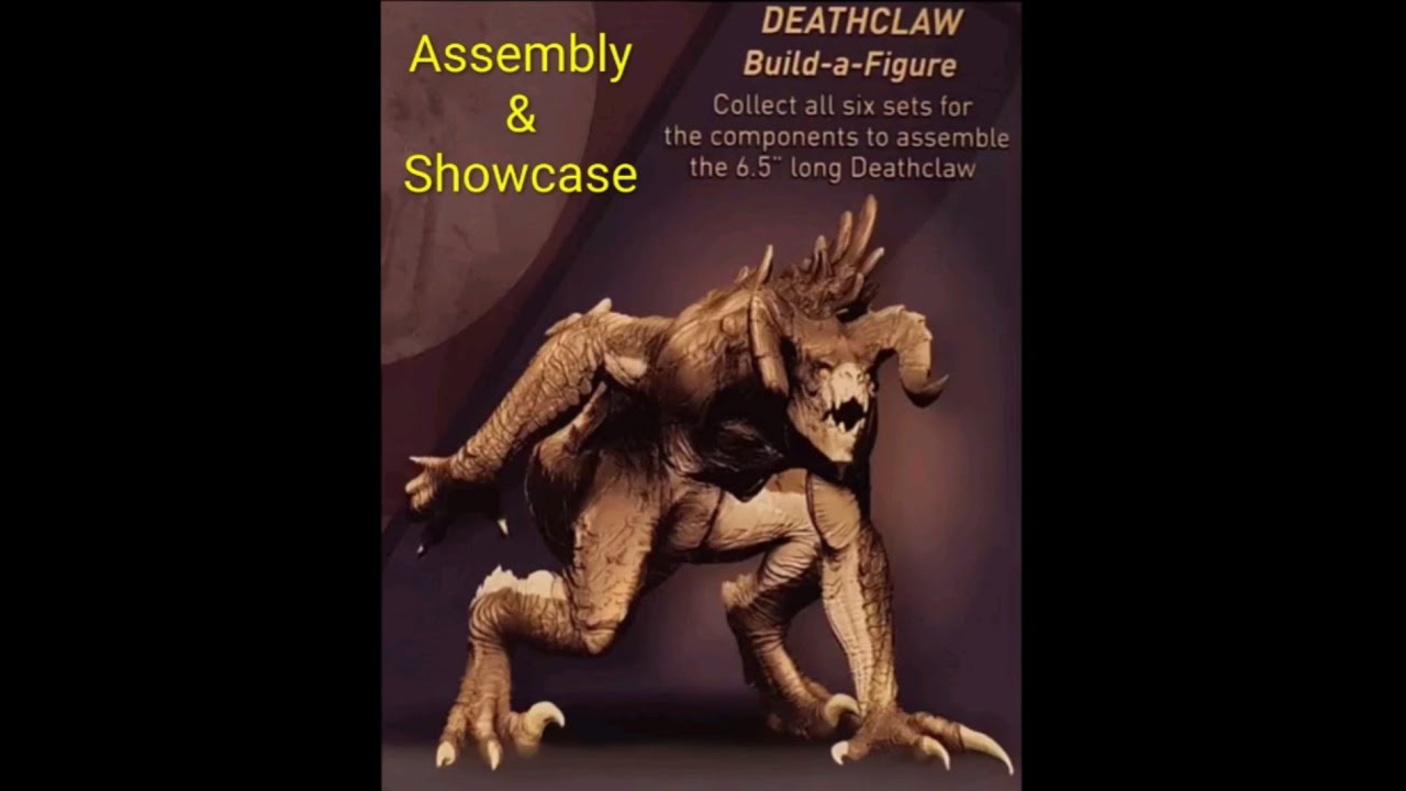 Syndicate Collectibles Fallout Build a Figure Deathclaw Assembly & Showcase