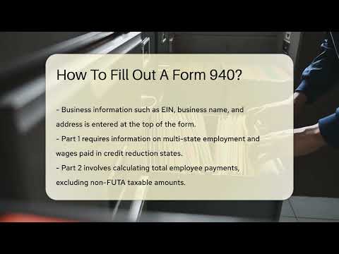 How To Fill Out A Form 940? - CountyOffice.org