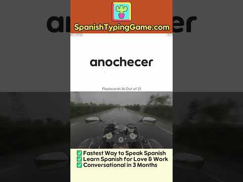 Spanish Typing Game Learn Spanish Fast App
