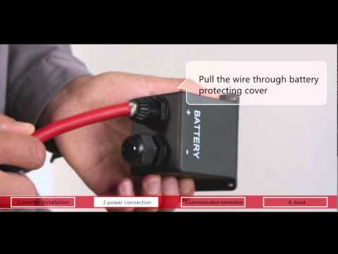 Goodwe Solar ES Series Installation Video