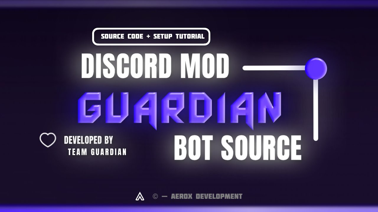 How To Setup Guardian Moderation Bot (Easy Guide + Free Source Code)