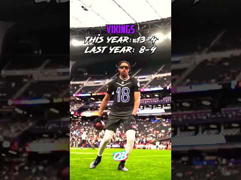 NFL Team’s Records This Year VS Last year ⬇️⬅️🔥 | #nfl #nflshorts #shorts #fyp
