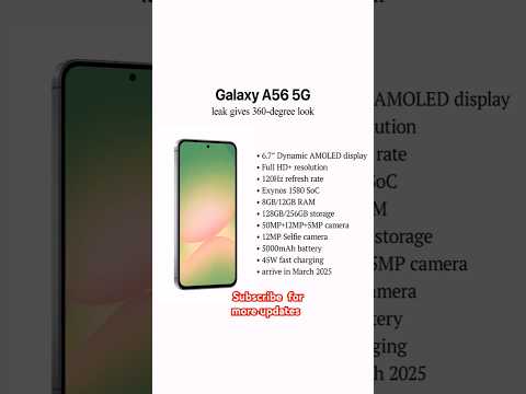 Samsung galaxy A56 5g launch || galaxy A56 review #Samsung #galaxy #a56