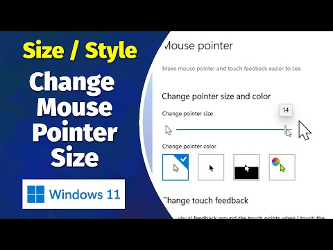 How to Change Mouse Pointer Size and Style in Windows 11