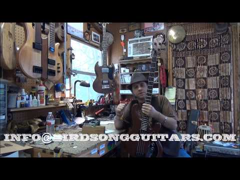 Birdsong Short Scale Bass PB-3 2019 Marty Bell custom sparkle | Reverb