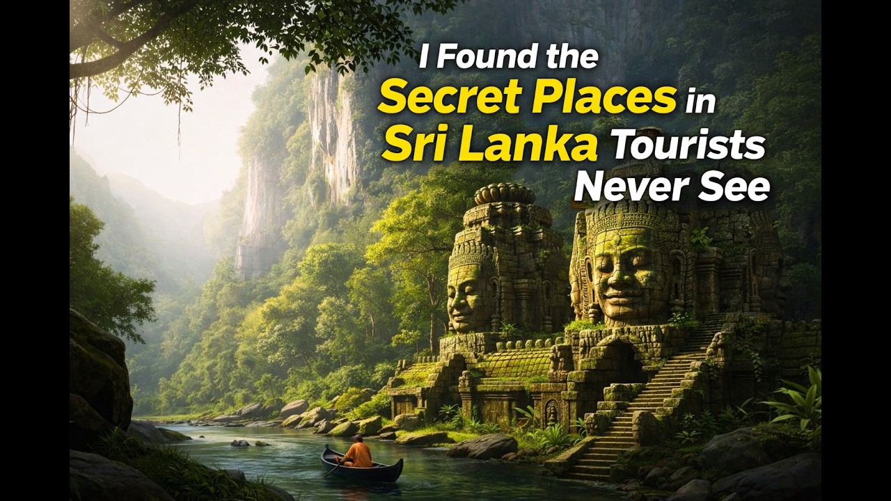 I Found the Secret Places in Sri Lanka Tourists Never See