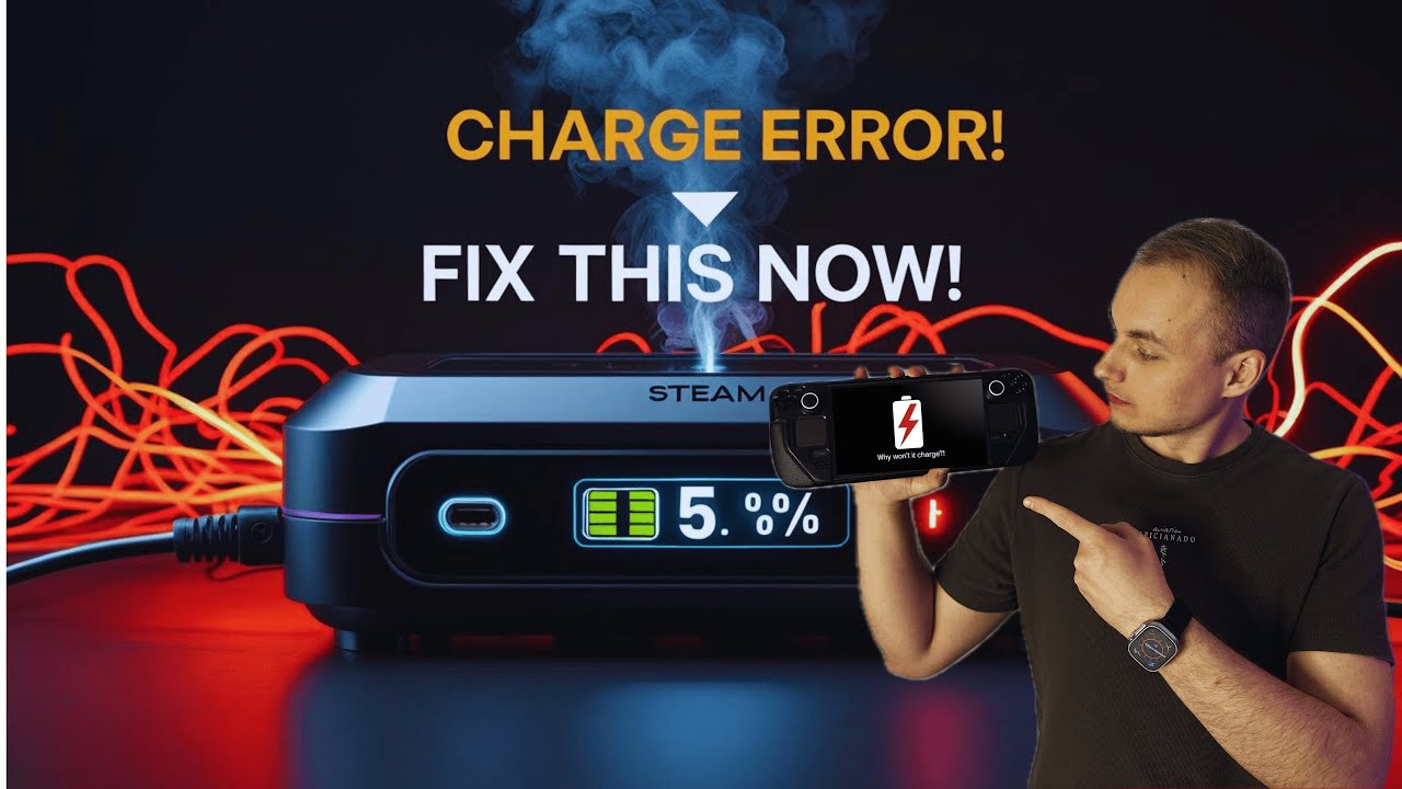 How to Fix Steam Deck Charging Problems – Fast & Easy