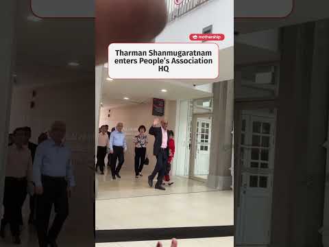 Tharman Shanmugaratnam enters PA HQ