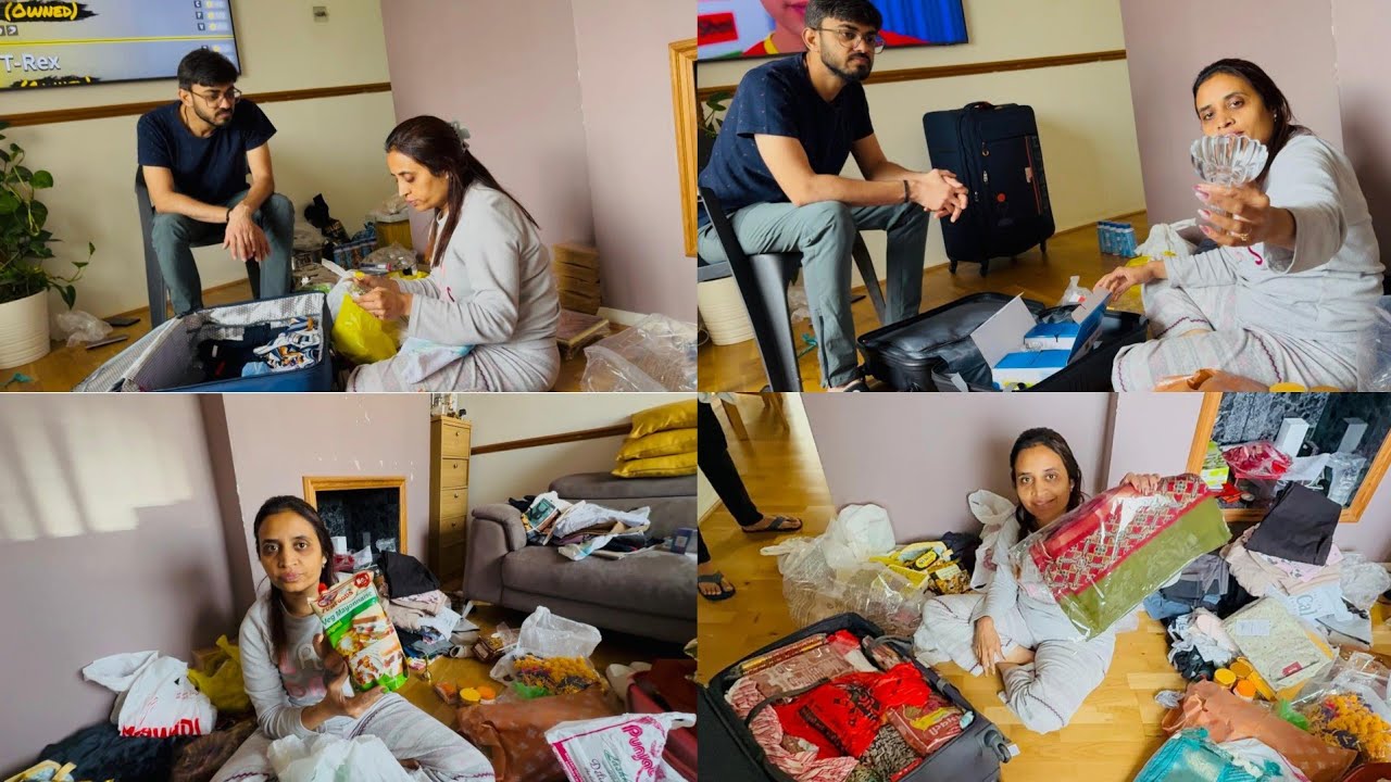 Shu lai ne avya india thi? Karyu unboxing 