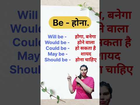 Understanding "Be" Forms in English: Uses