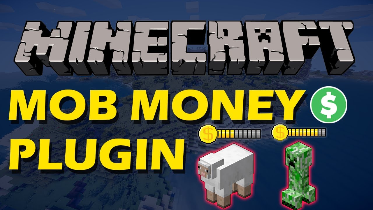 Earn mob rewards in Minecraft with Mob Money Plugin