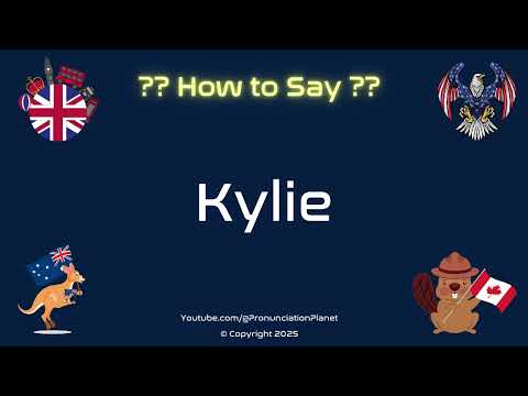 🌟🎤 How to Pronounce kylie? (CORRECTLY) | Pronunciation Planet