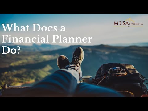 What Does a Financial Planner Do?