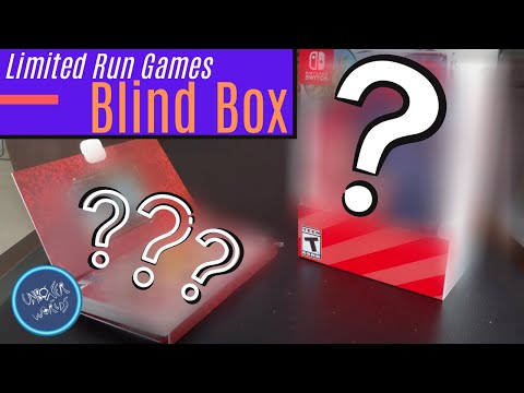 What's in my Limited Run Games Blind Box?