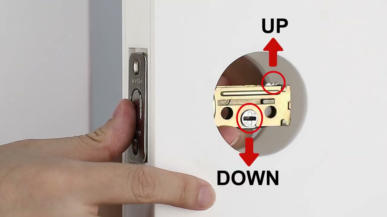 TEEHO TE001（TK001） Smart Lock Installation Tutorial with Installation Manual (PDF)