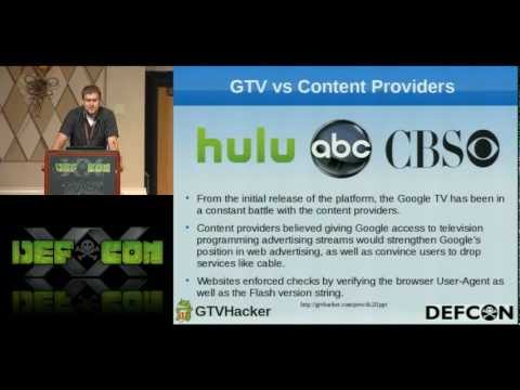 GTVHacker - Hacking the GoogleTV