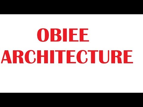 OBIEE Tutorial 1: OBIEE 11g Architecture