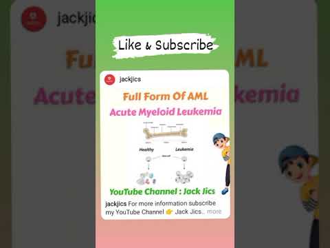 Full Form of AML #shorts #trending #shortsvideo