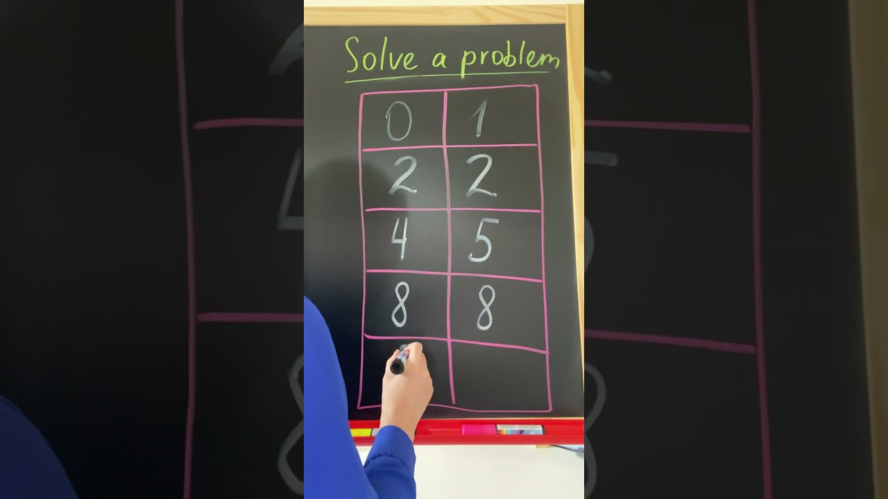 Solve the problem: find missing numbers