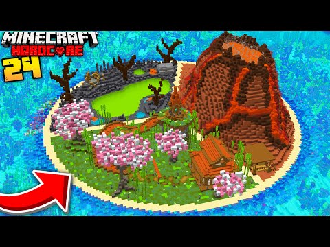 I Built Custom Biomes in Minecraft Hardcore