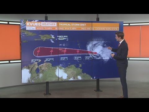 Talking Tropics: Tracking Tropical Storm Bret and Tropical Depression 4