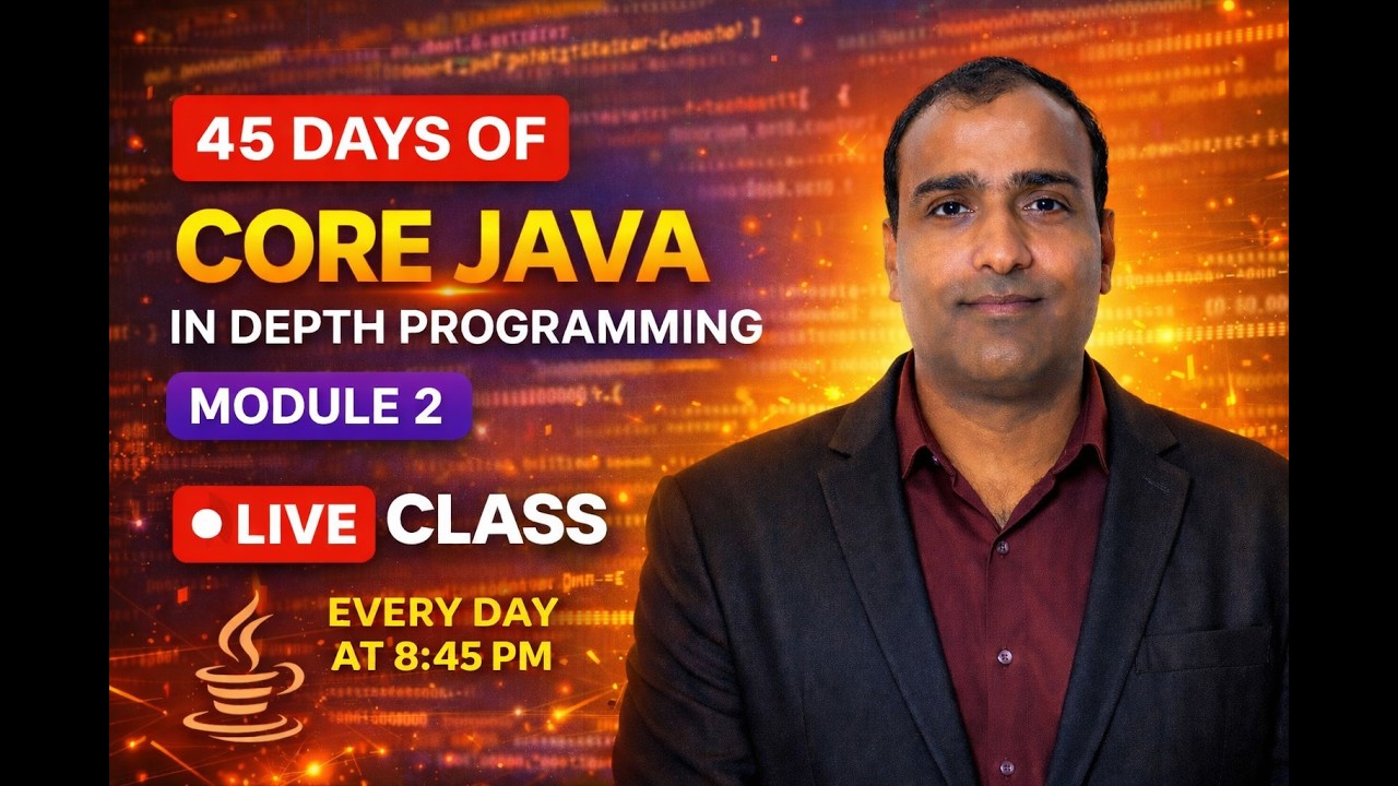 Day 19 | Core Java in Depth Live