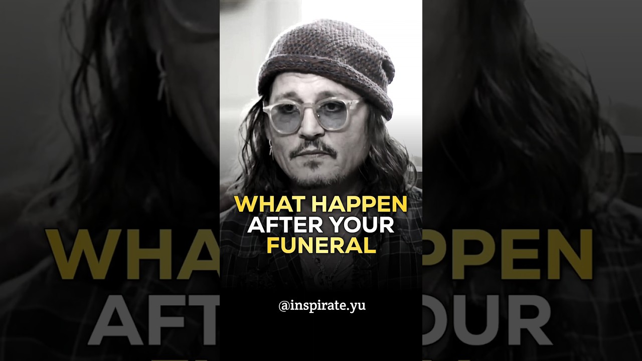 The Harsh Truth About Life and Death - Johnny Depp Quotes - What Happens After Your Funeral #depp