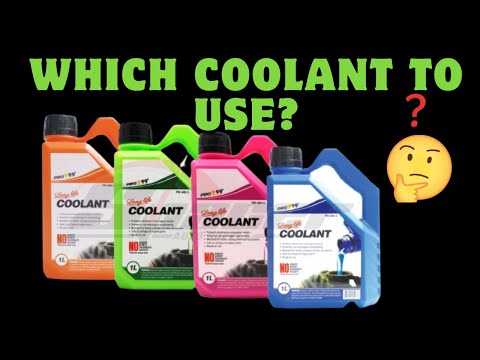 WHICH IS THE BEST COOLANT FOR YOUR VEHICLE ENGINE