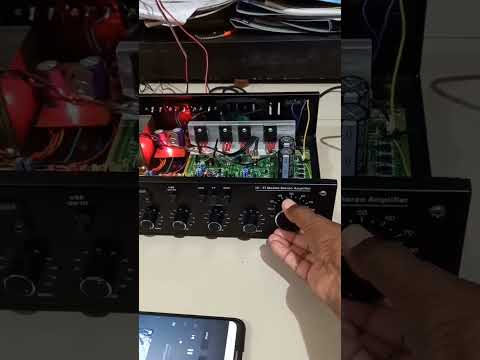 Class AB 200 Watts 1943 & 5200 Transistor Based Audio Amplifier...🔥🔥