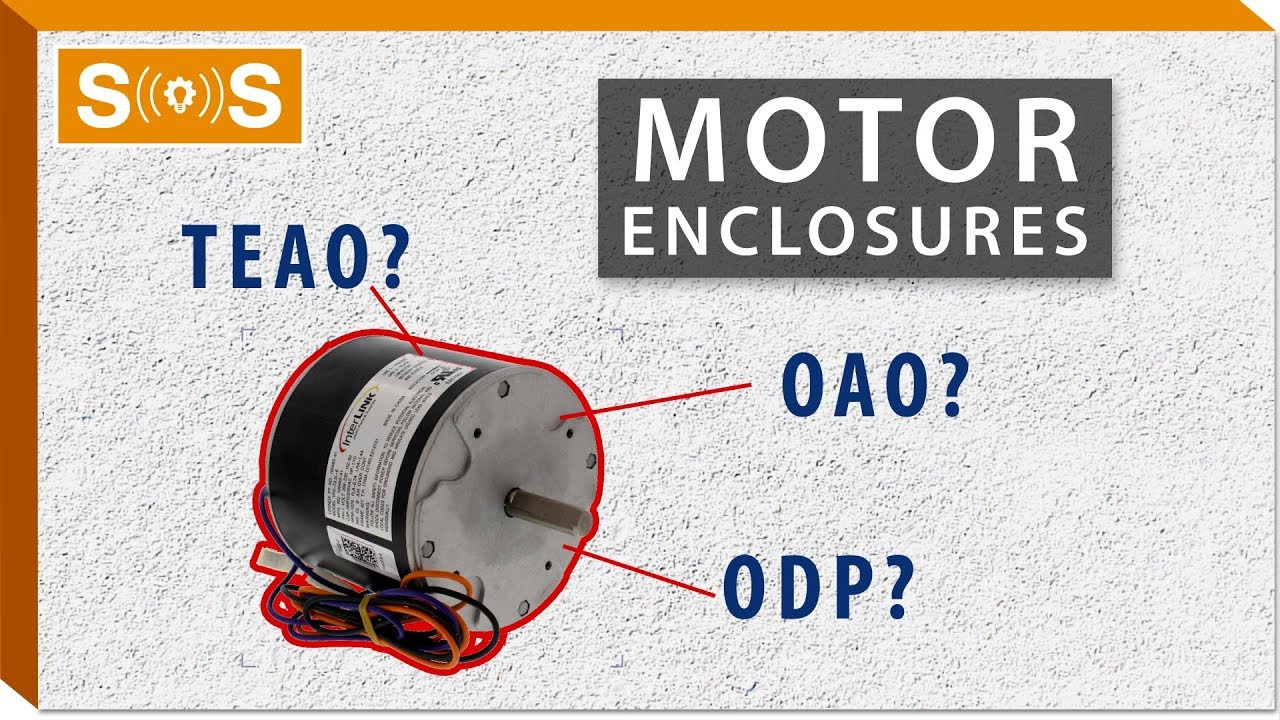 HVAC Motor Enclosure Types | Spec. Sense