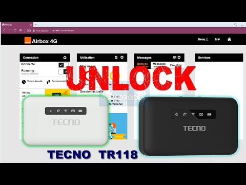 TECNO TR118 - AIRBOX TR118 ORANGE - UNLOCK