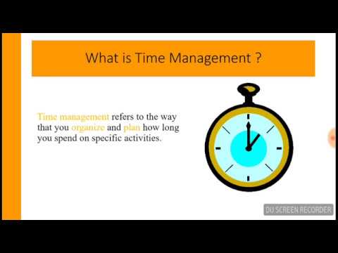 Time Management || Benefits & Obstacles of Time Management || Lecture In Urdu/Hindi