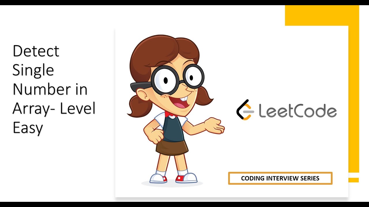 Single Number - Leetcode easy interview problem