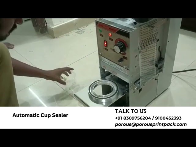 Film Feeding & Cup Sealing Machine - Cup Sealing Machine Service ...