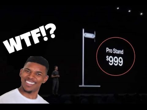 Apple announcement new mac pro stand for $999 reaction