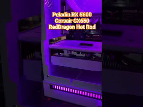 Red Dragon Hot Rod Peladin RX 5600 White Budget Gaming PC