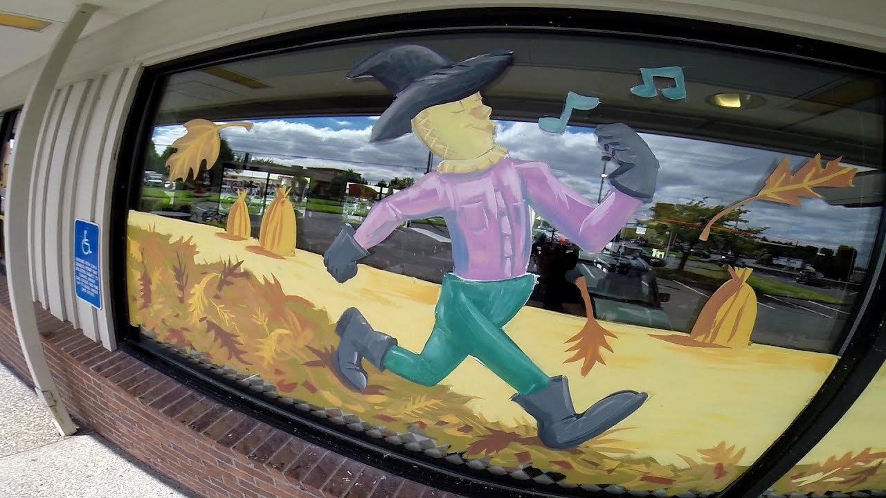 WINDOW PAINTING TUTORIAL # 106 FALL 2016