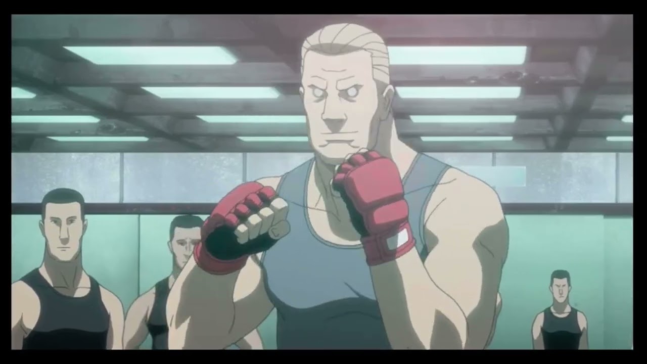 Ghost in the Shell: Stand Alone Complex Naval (MMA) Boxing scene #ghostintheshell