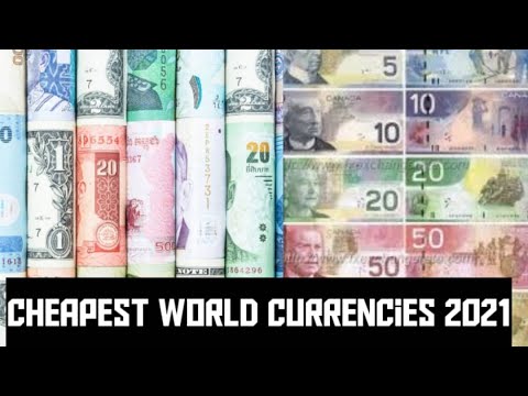 TOP 10 WEAKEST CURRENCIES IN THE WORLD / Cheapest World Currencies.