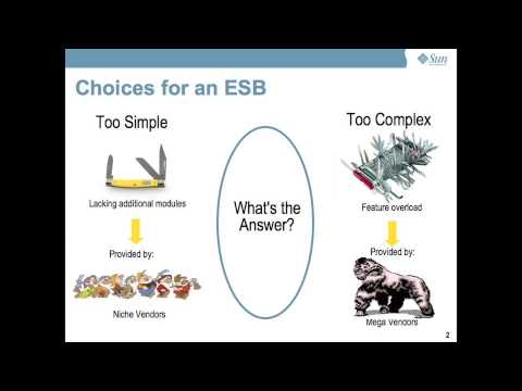 Sun GlassFish ESB: The Antidote for Complex, High Cost, Proprietary Software