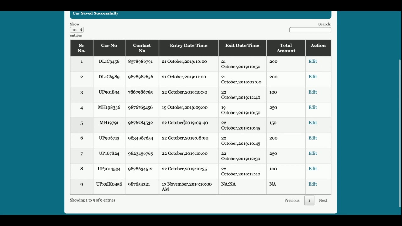 Car Parking System | Java JSP Servlet Project Tutorial | Java JSP CRUD Project