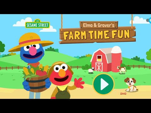 Elmo & Grover's Farm Time Fun 🐄 | Learn About Animals & Plants | PBS Kids Game for Ages 3–8