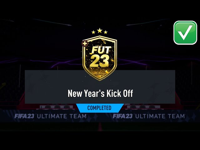 FIFA 23 New Year's Kick Off SBC - How to complete, estimated costs, and ...