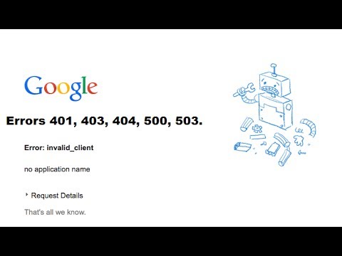 How to Solve HTTP Errors 401, 403, 404, 500, 503 Brief and Reason for the Errors