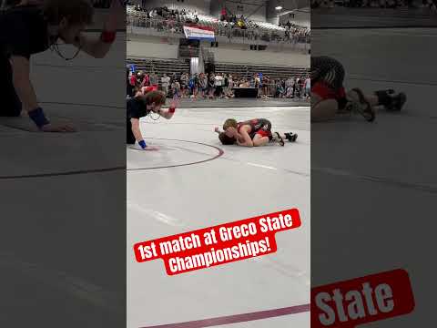 1st match at 2025 Missouri Greco State Championship! #grecoromanwrestling #statechampionship #god