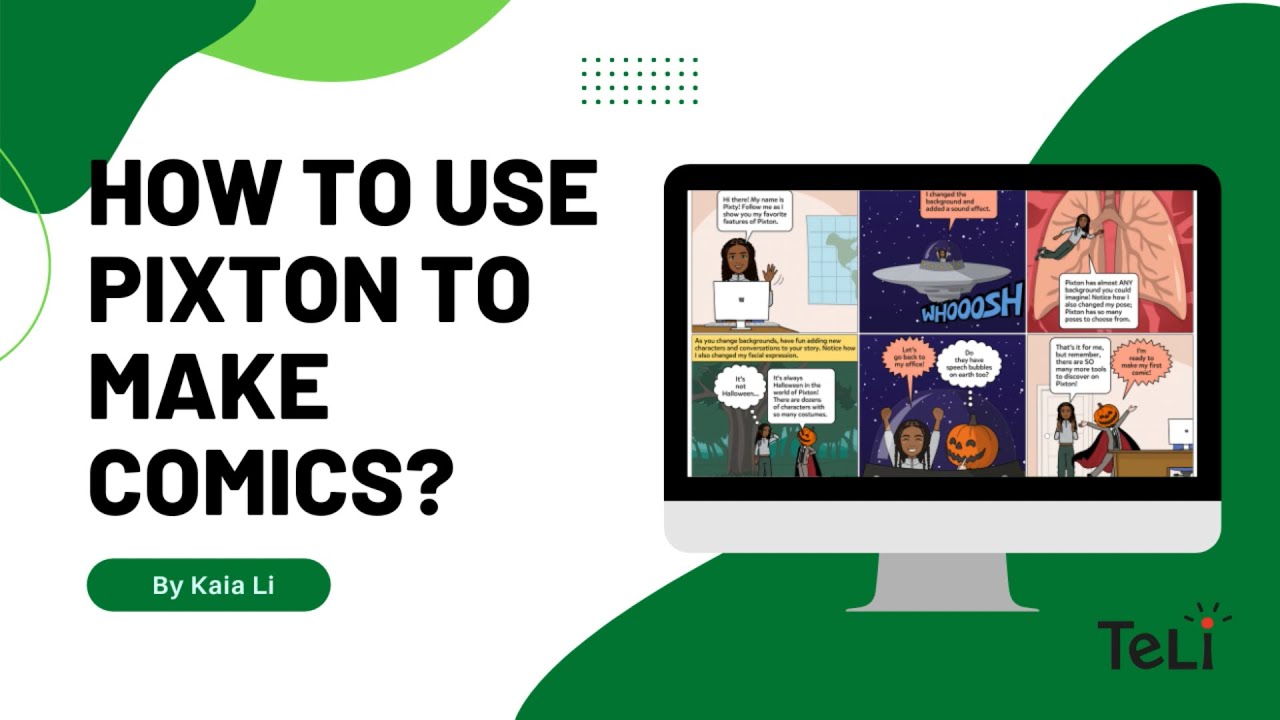 How to use Pixton to make comics?