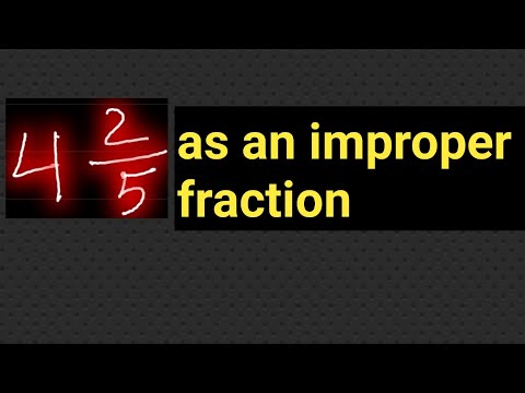 4 2/5 as an improper fraction||What is 4 and 2/5 as an improper fraction