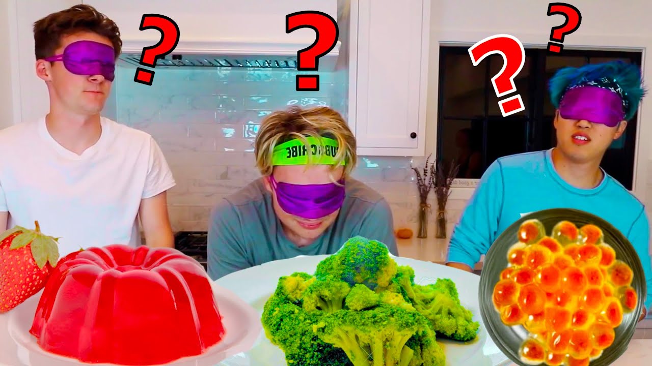 $10,000 BLINDFOLD TASTE TEST CHALLENGE!! (GONE WRONG)