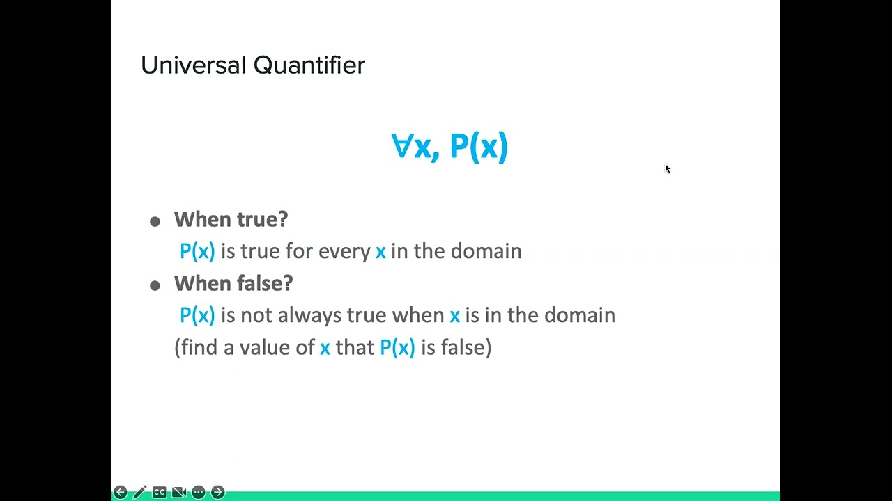 4 - Universal Quantification